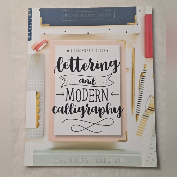 Office | Lettering And Modern Calligraphy Workbook And Guide | Poshmark